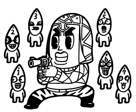 Guido Mista And Sex Pistols Jojo No Kimyou Na Bouken And 1 More Drawn