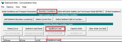 fixed bed 2d sediment modeling
