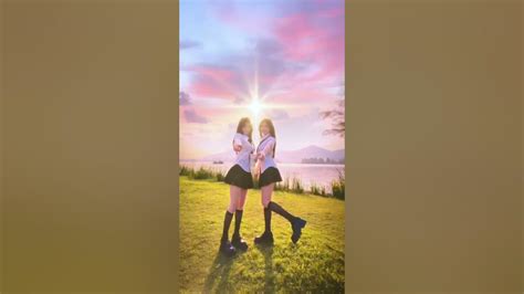 Kiss 双胞胎 美女 Youtube