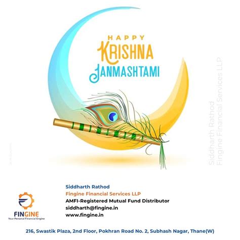 Siddharth Rathod On Linkedin Janmashtami Investment Growth