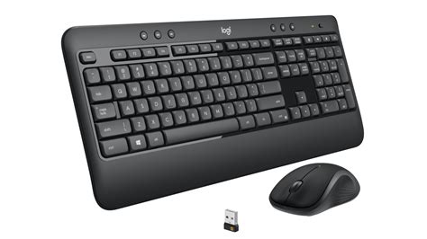 Logitech Mk Advanced Wireless Keyboard Mouse Combo