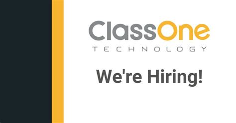 Classone Technology On Linkedin Hiring Recruiting Careeropportunity