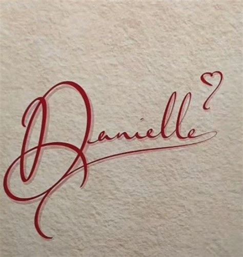 Personalized Name In Cursive Calligraphy