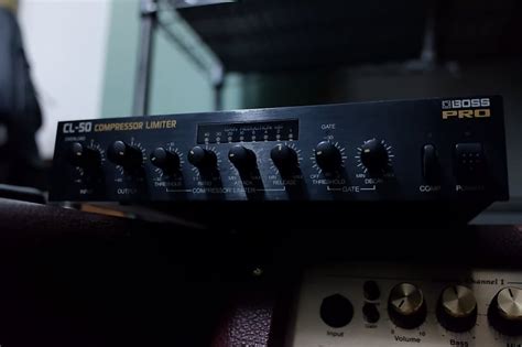 Boss Cl 50 Compressor Limiter Reverb