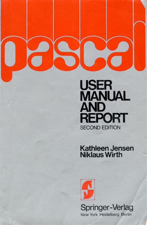 Books By Niklaus Wirth Pascal For Small Machines