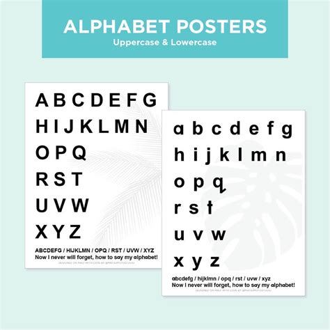 Free Preschool And Kindergarten Abc Flashcards And Printable Chart