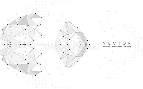 Abstract Polygonal Space Stock Vector Illustration Of Structure 270509984