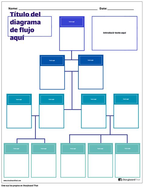 Nueva Plantilla De Diagrama De Flujo De Página De Creación 4