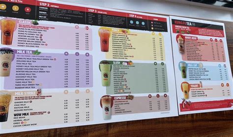 Kung Fu Tea Prices Kung Fu Tea Singapore Menu Prices Updated Apr 2024