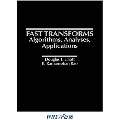 خرید و قیمت دانلود کتاب Fast Transforms Algorithms Analyses Applications ترب