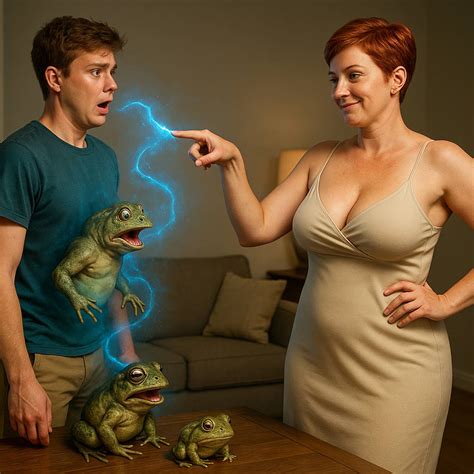 Witch Mum Punishes Son And Zaps Him Into Toad By Inaniinani On Deviantart