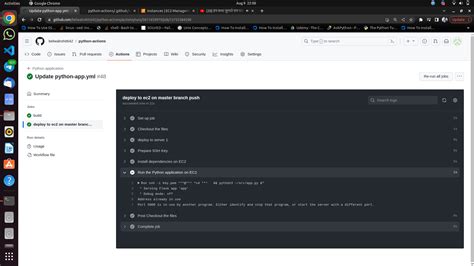 GitHub Belwalrohit Python Actions