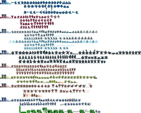 The Small Compilation Of Megaman 3 Sprites By Therealyorkieyt On Deviantart