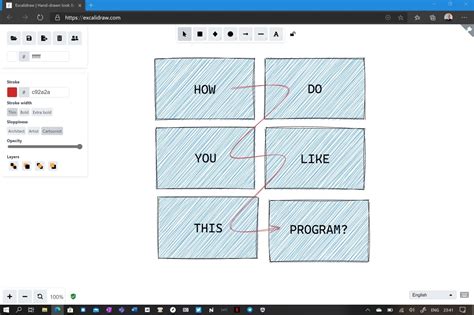 Vowe Dot Net Virtual Whiteboard For Sketching Hand Drawn Like Diagrams