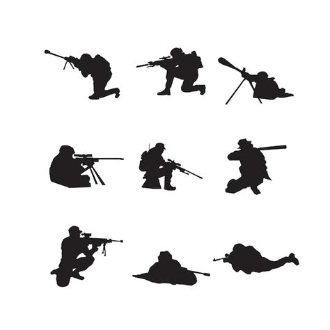 Sniper Silhouette Prone