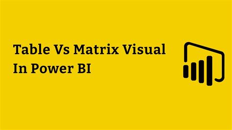 Table Vs Matrix Visualizations In Power Bi Kumo Partn