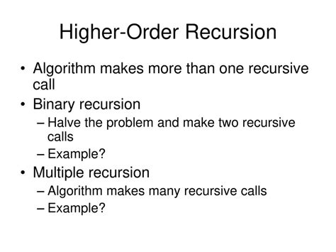 Recursion Ppt Download