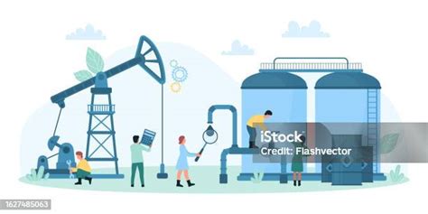 작업자에 의한 석유 및 가스 산업 장비의 안전 점검 공장 시설 점검 굴착 장치에 대한 스톡 벡터 아트 및 기타 이미지 굴착 장치 사람들 강철 Istock