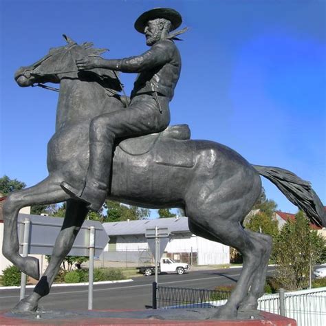 Captain Thunderbolt Statue Uralla Australia Atlas Obscura