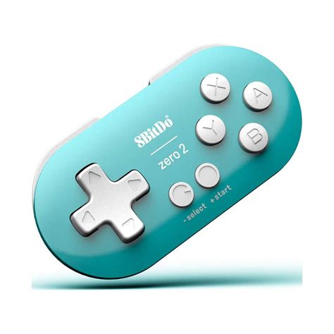 8bitdo Zero 2 Bluetooth Gamepad Keychain Sized Mini Controller For Switch Windows Android