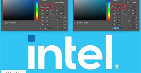 Intel Employees Encoded A Secret Message In The New Logo Album On Imgur