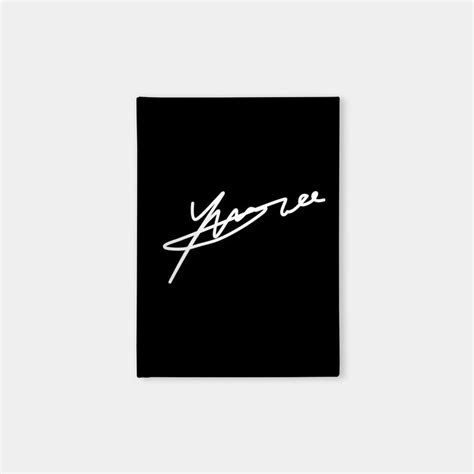 Ateez Wooyoung Signature Notebook