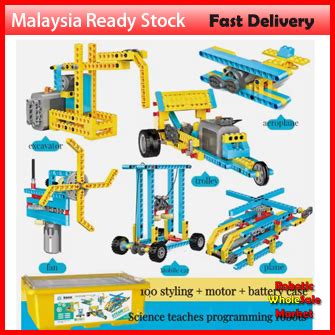 Programmable Robotics Kits Education Electric Mechanical Building Blocks Set STEM Educational