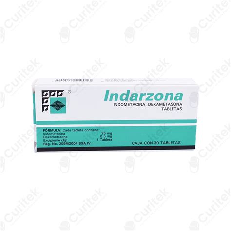 Indarzona 25 Mg 0 5 Mg 30 Tabletas