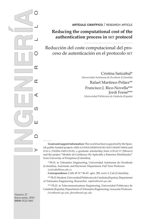 Pdf Reducing The Computational Cost Of The Authentication Process In Set Protocol