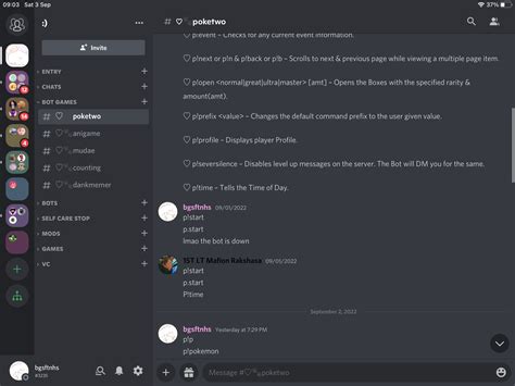 Commands Not Working · Issue 470 · Poketwopoketwo · Github