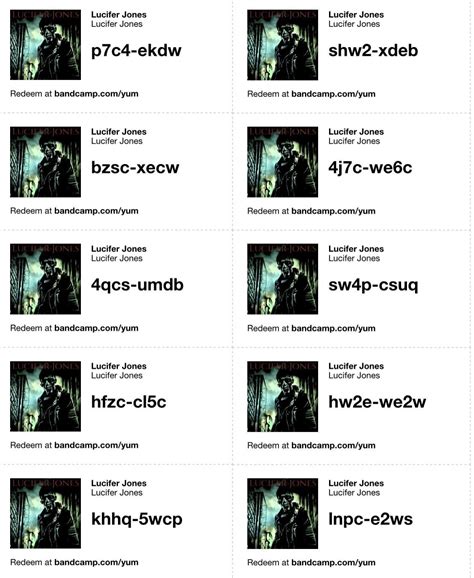 Final Ten Codes R Bandcampcodes