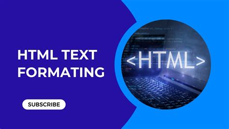 Mastering Html Text Formatting A Comprehensive Guide Episode 2 Youtube