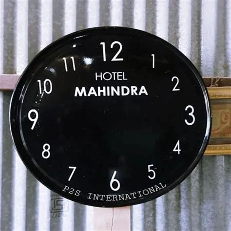 Simple Wall Clock At ₹ 1499piece Two Sided Wall Clock In Pune Id 2848944002655