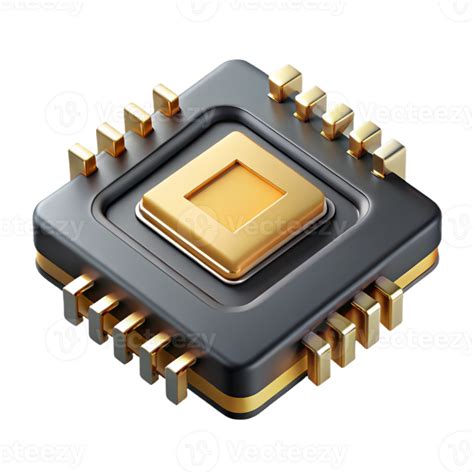 Wonderful Creative A Single Microchip Magnified To Reveal Detailed 60326278 Png