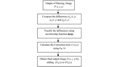 Flow Chart Of Noise Correction Download Scientific Diagram