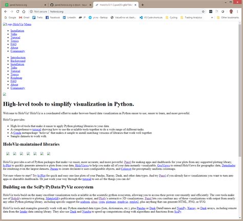 Is Down · Issue 1240 · Holoviz Panel · Github