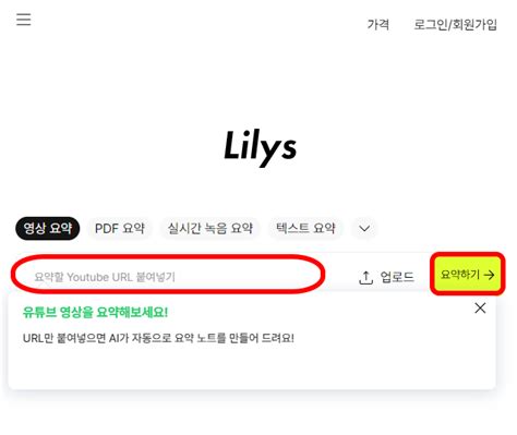 Lilys Ai 릴리스 Ai 유투브 영상 1초만에 요약하기 How To Use