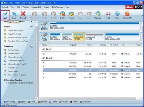 using freeware partition manager for xp to manage windows xp computer