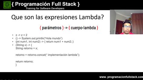 Introducción A Las Expresiones Lambda En Java Para Más Videos Sobre Api