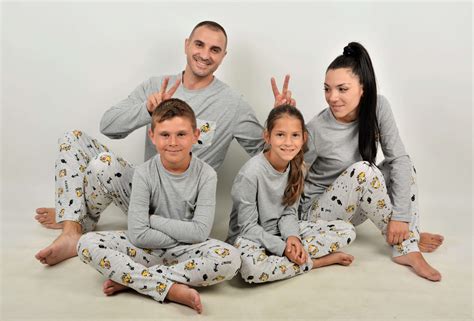 Български Пижами за Цялото Семейство Есен Зима