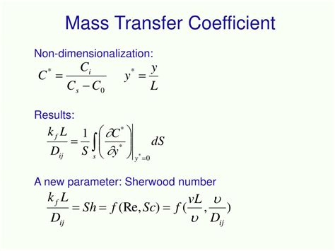 Ppt Mass Transfer Coefficient Powerpoint Presentation Free Download