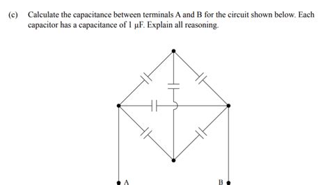 Homework And Exercises Finding The Total Capacitance Physics Stack Exchange