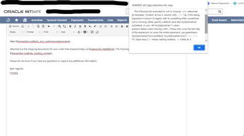 Adding A Default Value In A Custom Email Template Q In Comments R
