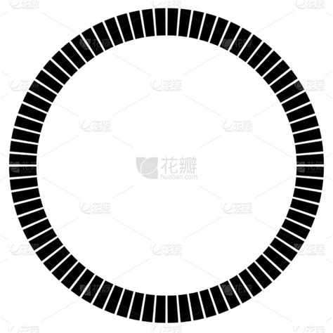 几何形状 圆形 多样 连字符 几何学 螺旋桨 做 同心 剪影 放射素材 花瓣网