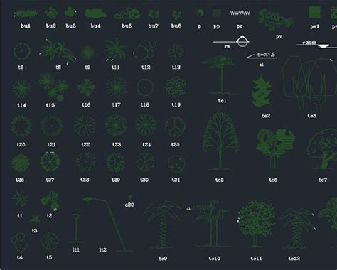 10000 Autocad Block Objects Architect Land