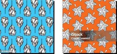 자연 브로셔 표지 디자인 서식 파일 컬렉션입니다 벡터 일러스트 꽃 스케치 Eps10 꽃 식물에 대한 스톡 벡터 아트 및 기타