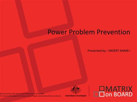 PPT Power Problem Prevention Presented By PowerPoint Presentation ID 4154343