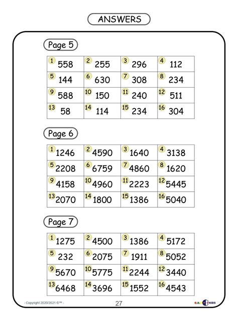 Multi Digit Multiplication Mastery Worksheets From 2 Digit To 4 Digit Operation Made By Teachers
