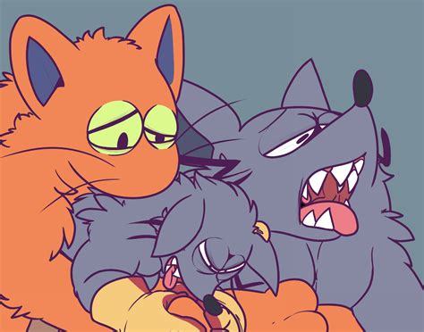 Rule 34 Alexclimax Anthro Domestic Cat Duo Felid Feline Felis Fur Grey Body Grey Fur Heart