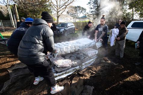 Council Celebrates Matariki By Cooking Traditional Hangi In The